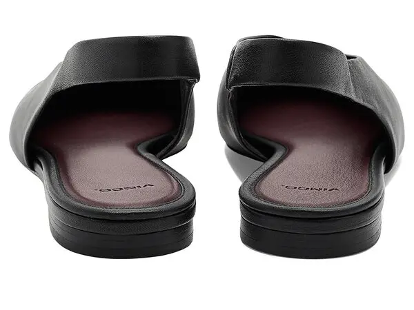 Vince Darlina Suede Slingback Flats - Black