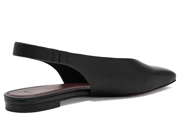 Vince Darlina Suede Slingback Flats - Black