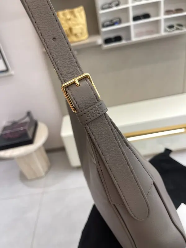 Celine Leather Shoulder Bag