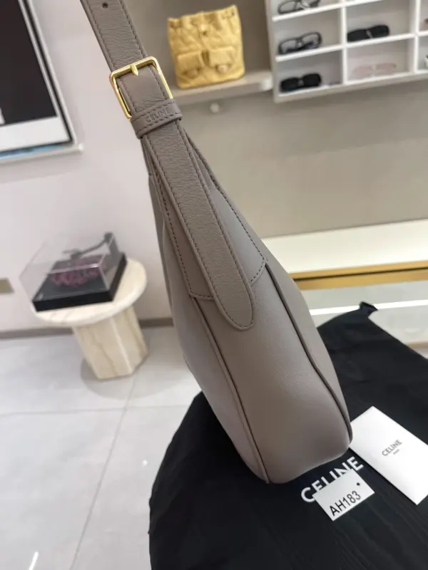 Celine Leather Shoulder Bag