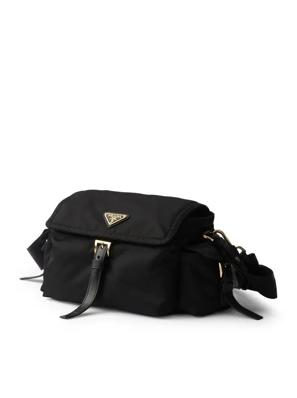 Prada Explore Medium Re-nylon Bag With Flap