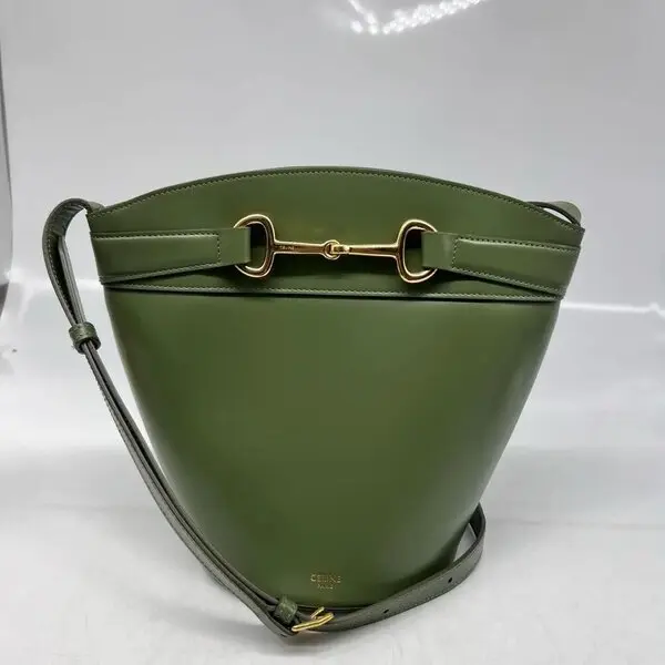 Celine Leather Shoulder Bag - Multicolor