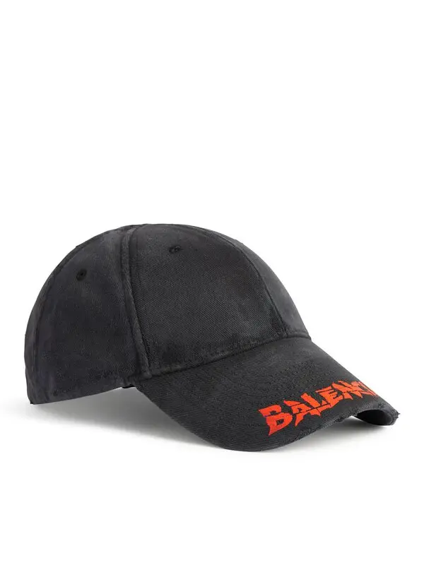 Balenciaga Cotton Drill Logo Cap
