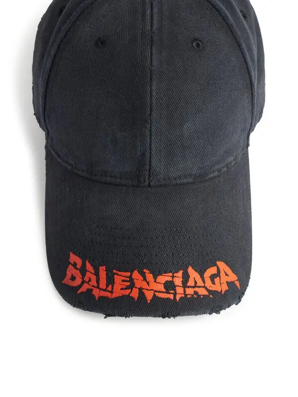 Balenciaga Cotton Drill Logo Cap