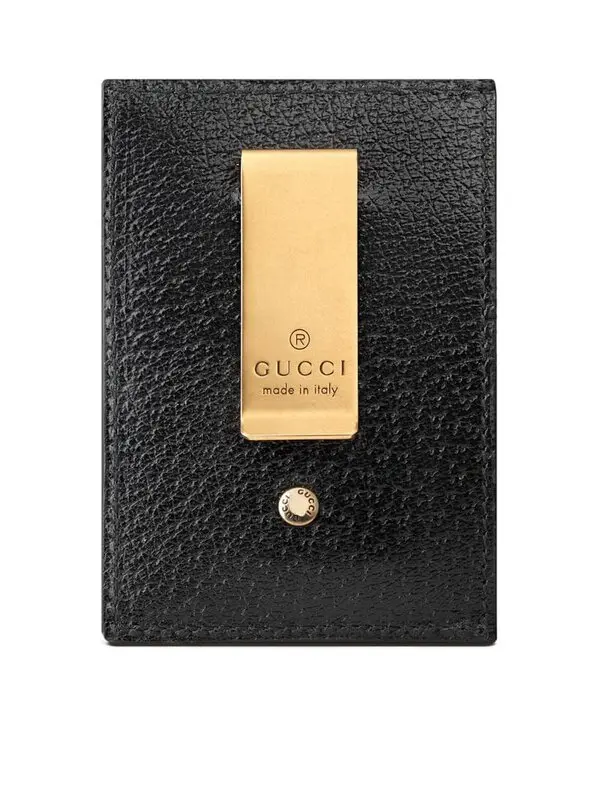 Gucci Gg Marmont Money Clip - Black