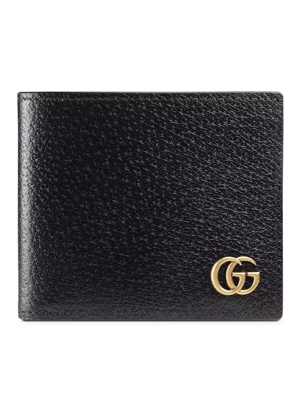 Gucci Gg Marmont Bi-fold Wallet - Black