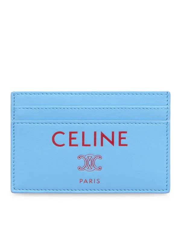 Celine Smooth Lambskin Card Holder - Multicolor