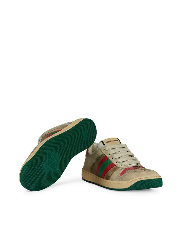 Gucci Screener Leather Sneakers - Multicolor
