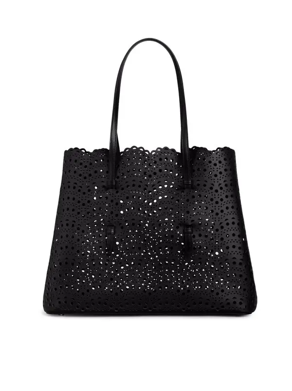 Alaïa Mina 37 Leather Tote Bag