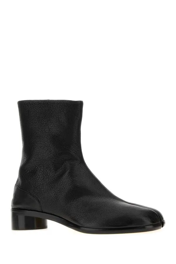 MAISON MARGIELA Leather Tabi Ankle Boots