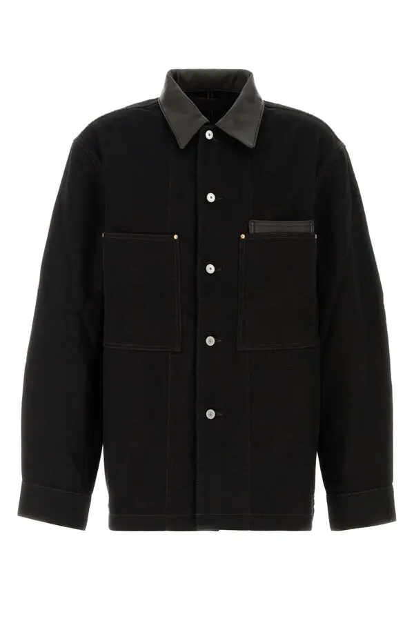 LEMAIRE Denim Shirt - Black