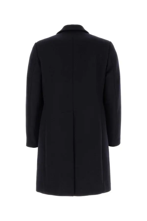 Prada Midnight Wool Blend Coat