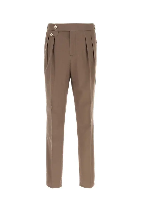 Brunello Cucinelli Cotton Pant - Brown