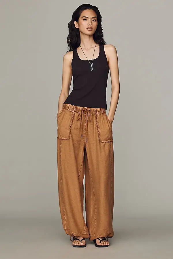 Anthropologie Utility Balloon Pants