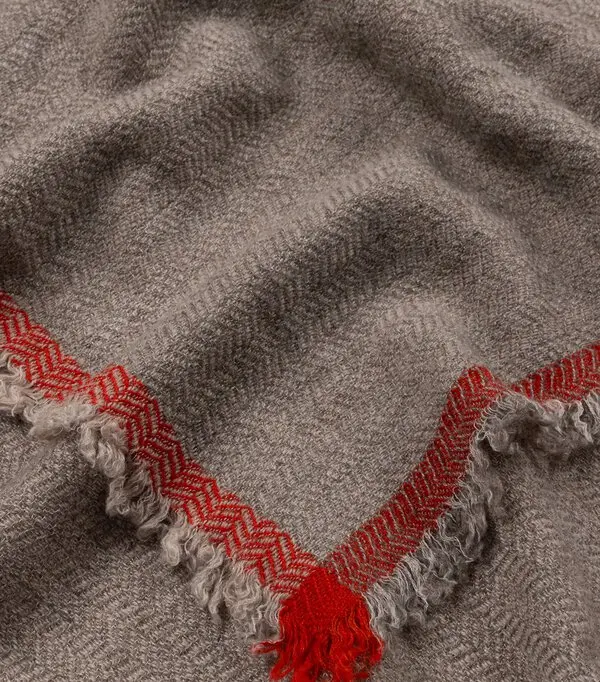 BEGG X CO Cashmere-merino Canna Calli Throw