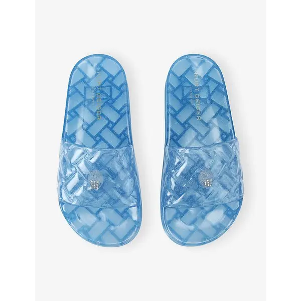 Kurt Geiger Meena Jelly Sliders - Blue