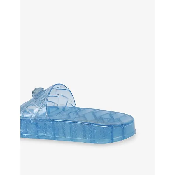 Kurt Geiger Meena Jelly Sliders - Blue