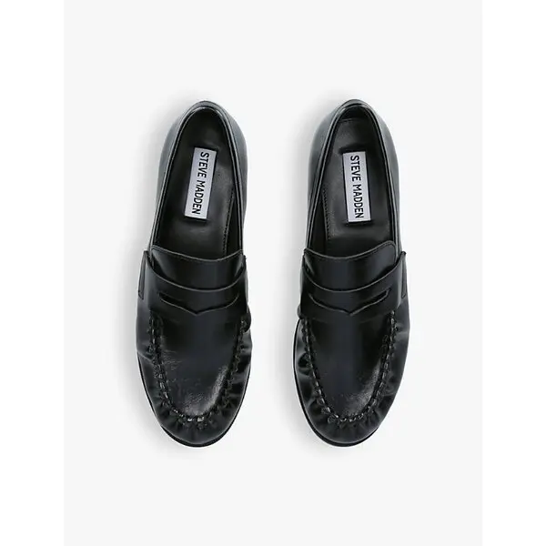 Steve Madden Gala Faux-leather Penny Loafers