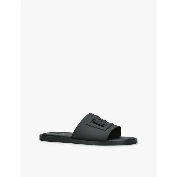 Dolce & Gabbana Logo Rubber Slides