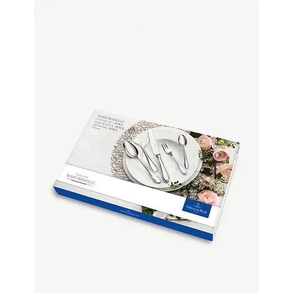 VILLEROY & BOCH Mademoiselle 30-piece Stainless Steel Cutlery Set - One-color