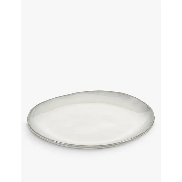 SERAX La Mère Irregular Small Stoneware Plate 18cm