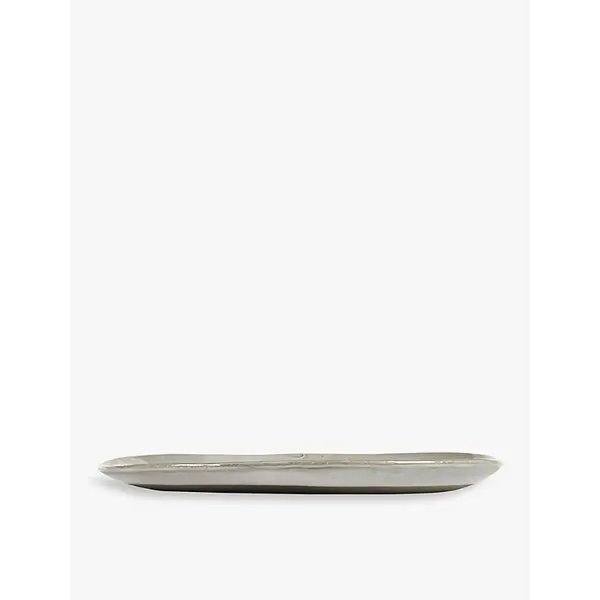 SERAX La Mère Irregular Small Stoneware Plate 18cm