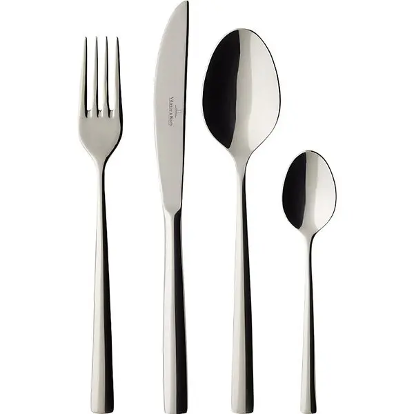 VILLEROY & BOCH Set Of Four Piemont Stainless Steel Cutlery Set - One-color