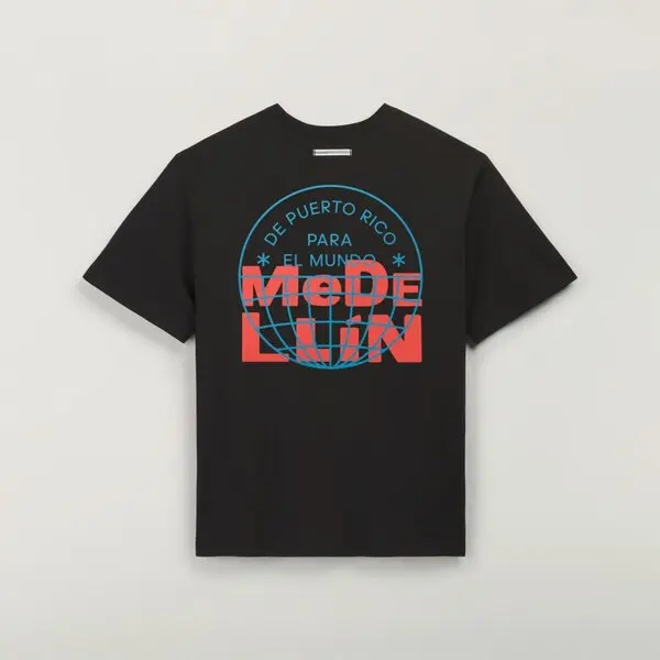 Adidas Dtmf Bad Bunny Medellín Heavyweight Merch Tee - Black
