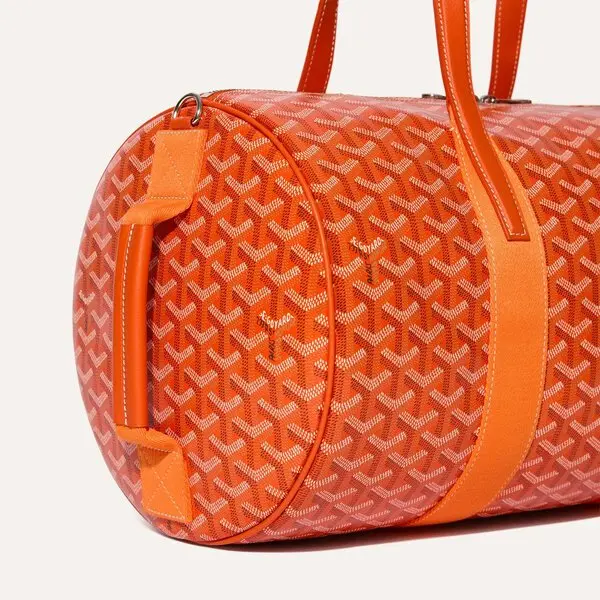 Goyard Barrel 40 Sports Bag - Orange