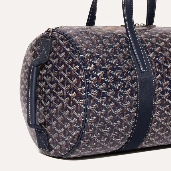 Goyard Barrel 40 Sports Bag - Navy Blue