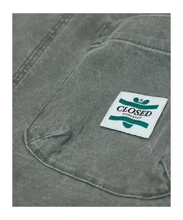 Closed Logo-patch Multi-pocket Shirt Jacket