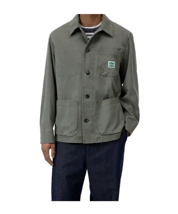 Closed Logo-patch Multi-pocket Shirt Jacket