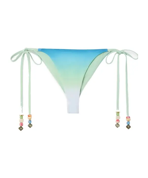 Casablanca Beaded Bikini Bottoms - Green