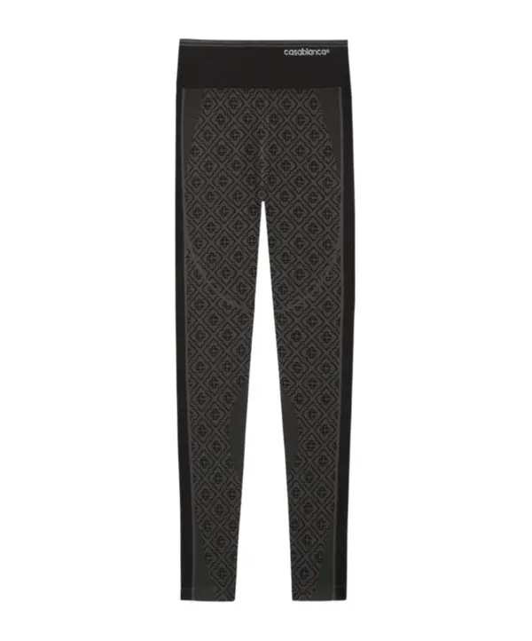 Casablanca Seamless Monogram Leggings - Grey