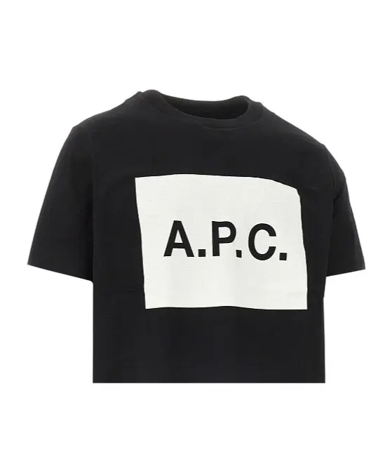A.p.c. Logo-detail Crewneck T-shirt