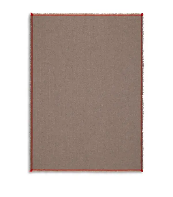 BEGG X CO Cashmere-merino Canna Calli Throw - Beige