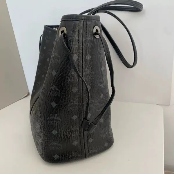 Mcm Leather Tote Bag