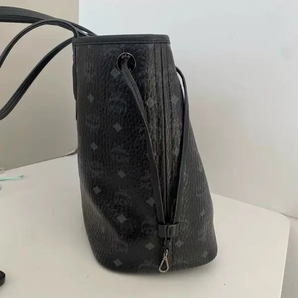 Mcm Leather Tote Bag
