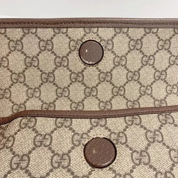 Gucci Monogram Leather Belt Bag