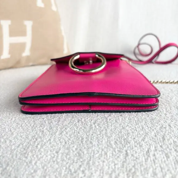 Chloé Leather And Suede Shoulder Bag