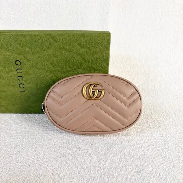 Gucci Quilted Leather Belt Bag