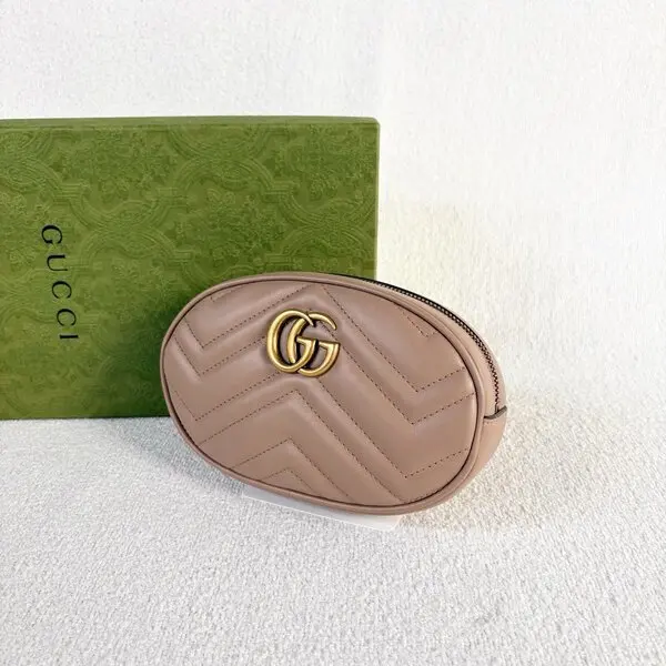 Gucci Quilted Leather Belt Bag