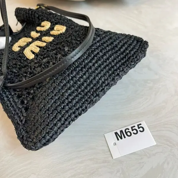 Miu Miu Woven Bucket Bag