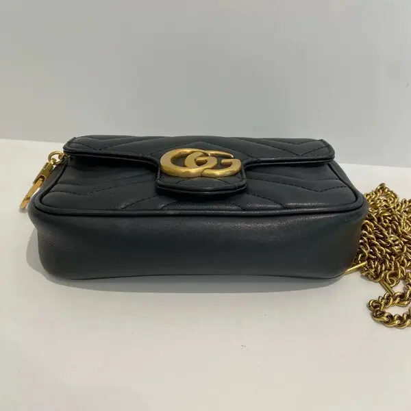 Gucci Quilted Leather Marmont Mini Bag