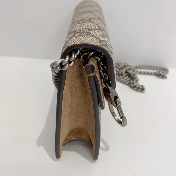 Gucci Monogram Leather Chain Bag - Multicolor