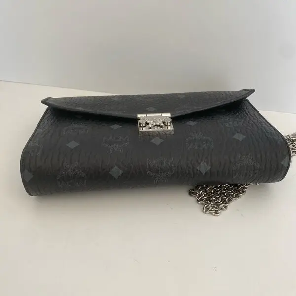 Mcm Leather Flap Bag