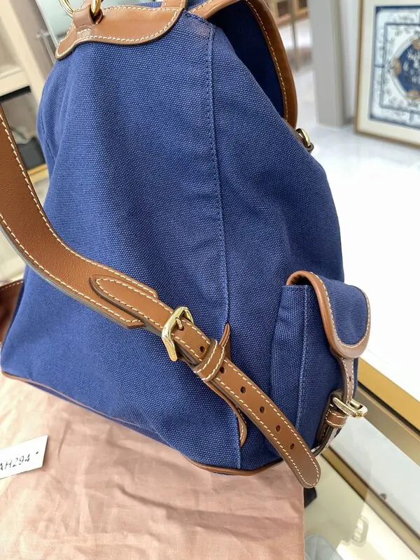 Miu Miu Leather Backpack