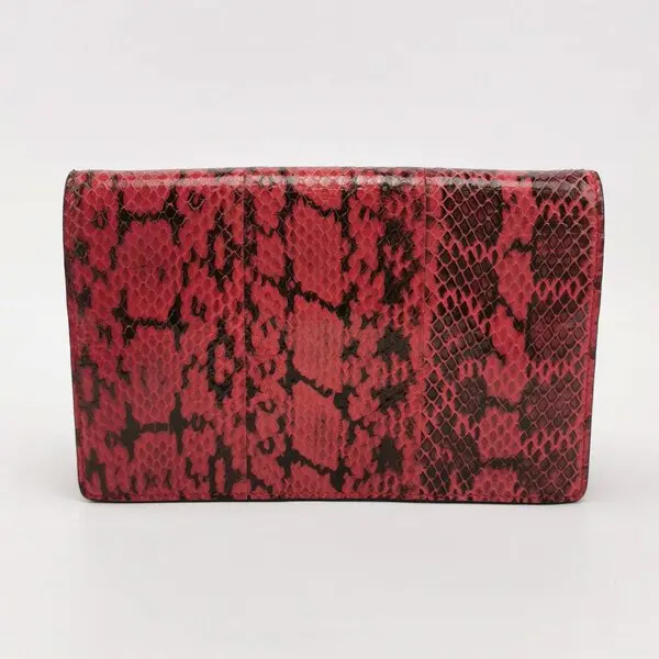 Gucci Leather Chain Wallet