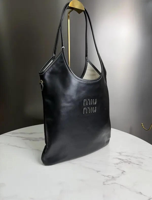 Miu Miu Leather Tote Bag