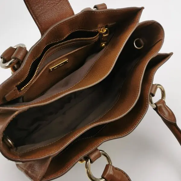 Miu Miu Leather Top Handle Bag
